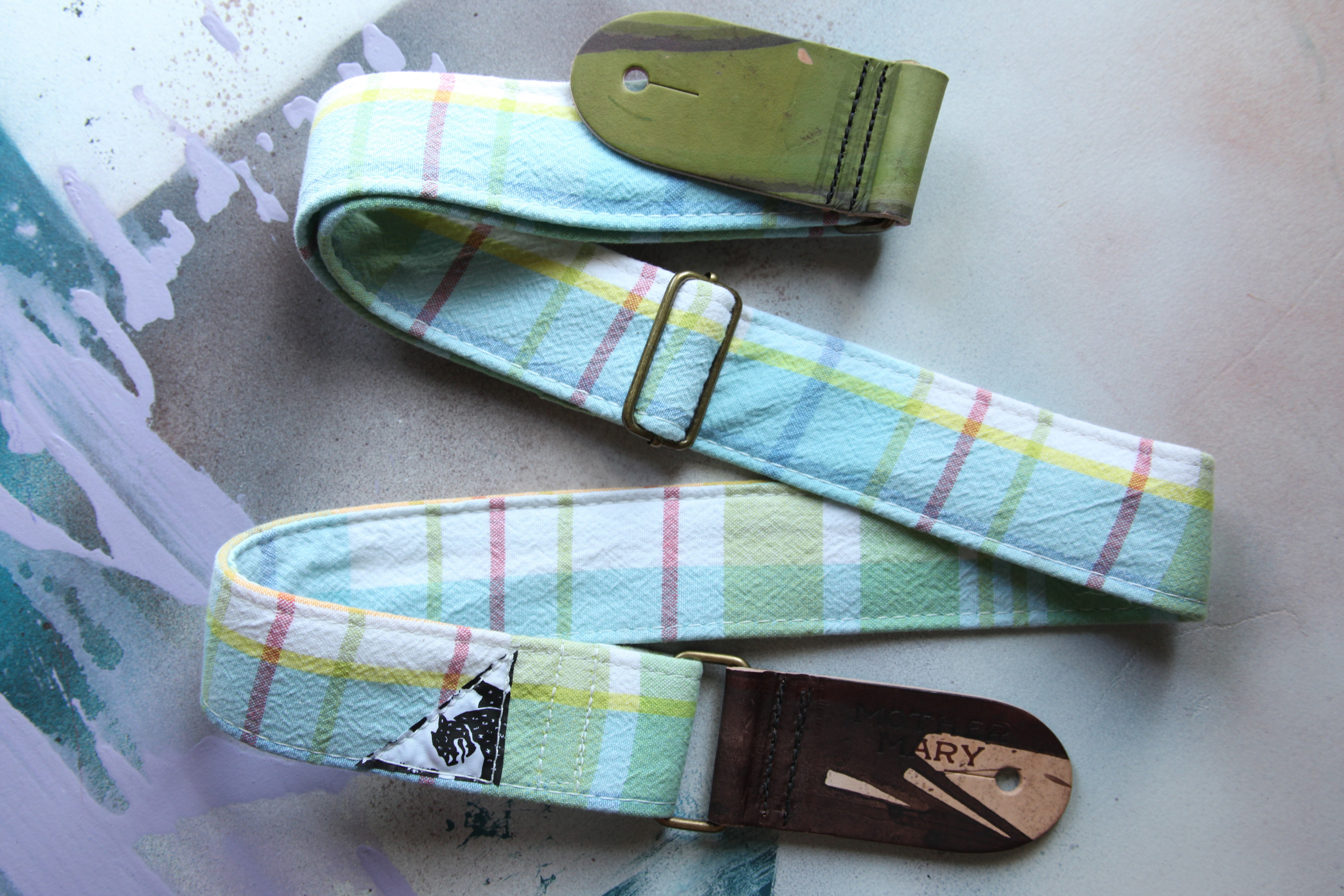 "Flannel Attraction” Guitar Strap – Mother Mary Company